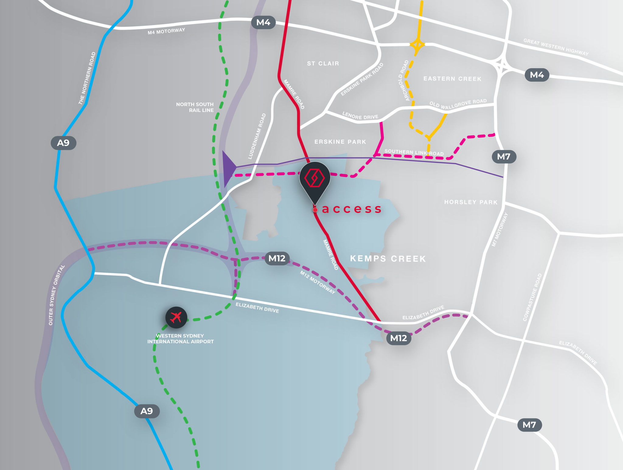 Location - Kemps Park | Access Logistics Park